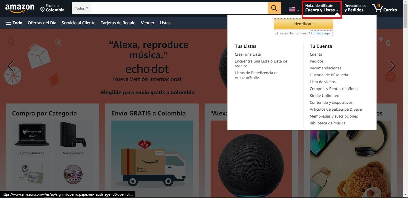 ¿Cómo Comprar En Amazon Desde Colombia? ️